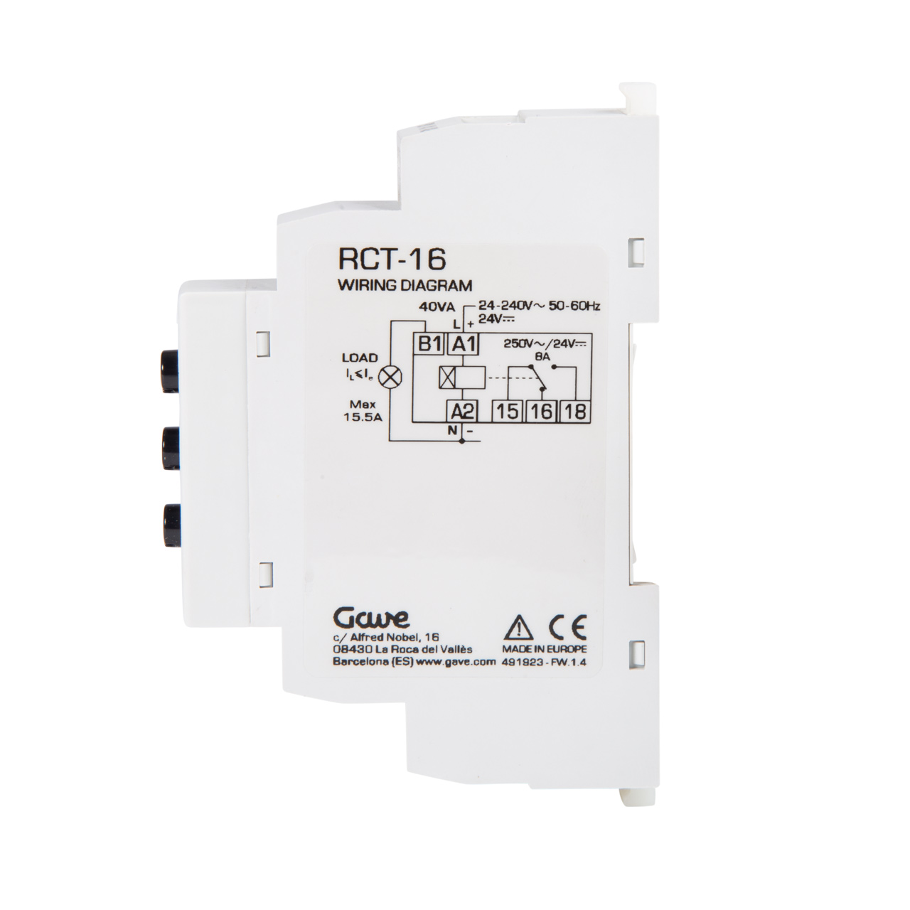 información del producto documentación código 002rct 16 ean ...